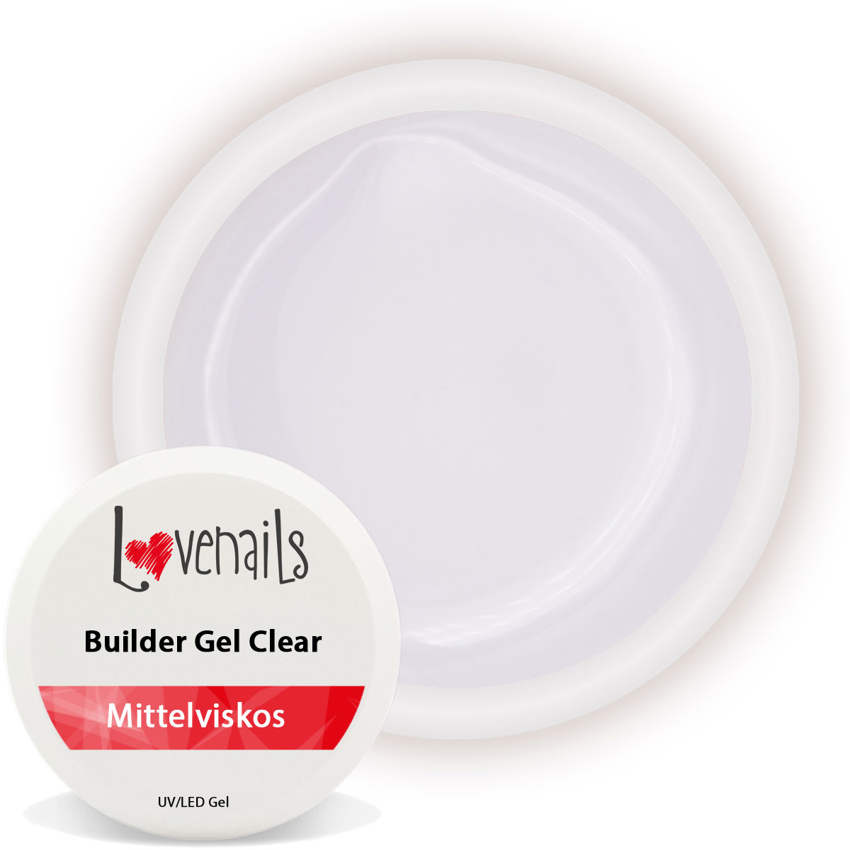 Builder Gel Clear für den Aufbau | Lovenails-Shop